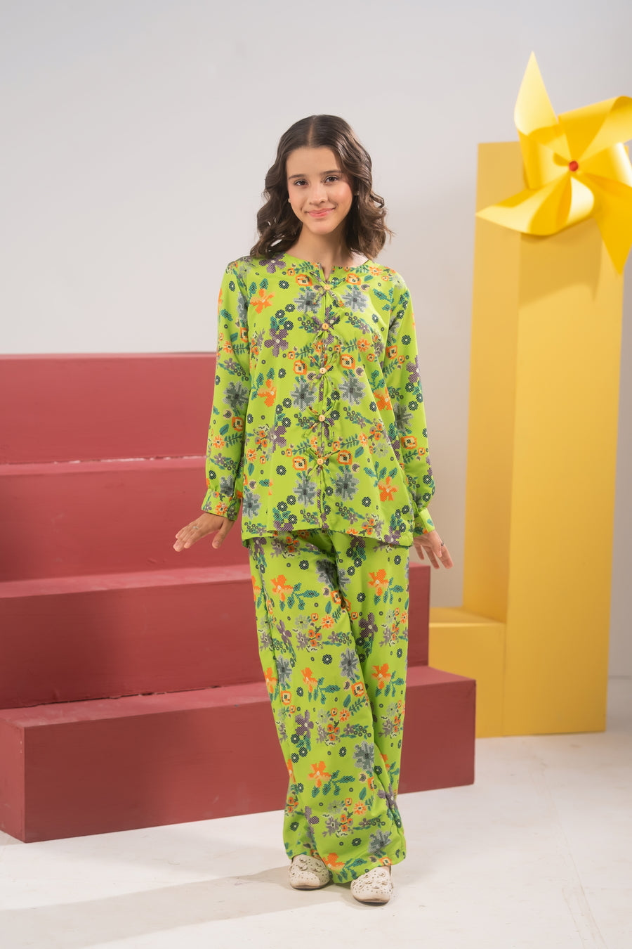 Flora Spin - Co-ord Set – Sprinkles Pakistan