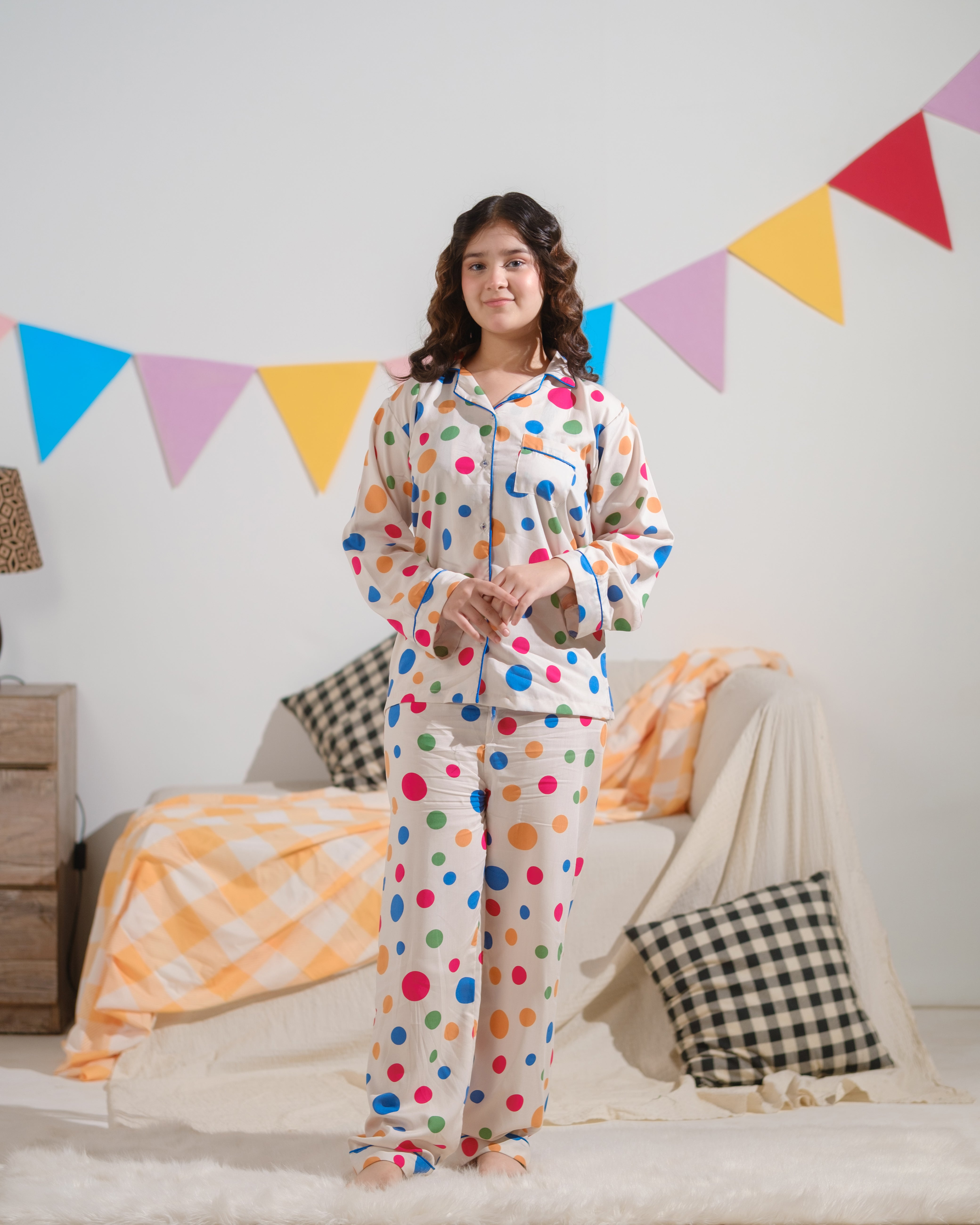 Pebble Beach - Night Suit - 2pcs – Sprinkles Pakistan